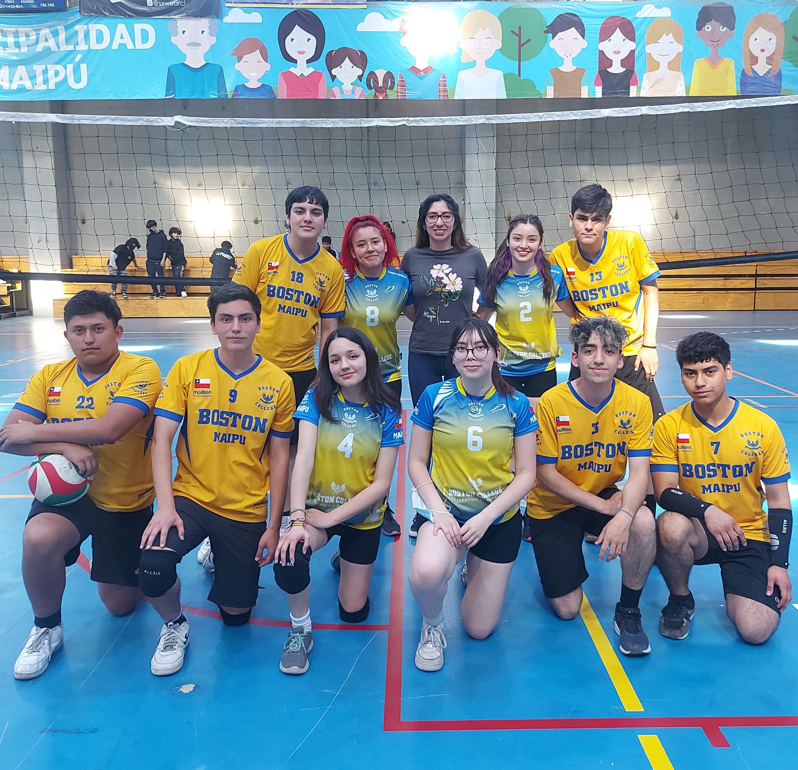 Cuadrangular de Voleibol Mixto | Boston College Maipú